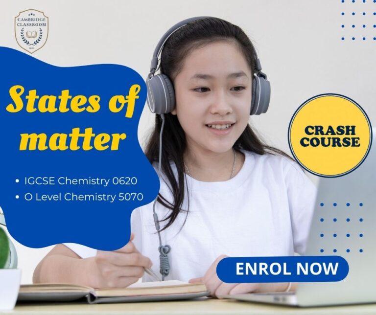 Mastering States of Matter (Solid, Liquid, and Gas) for Chemsitry 5070 ...