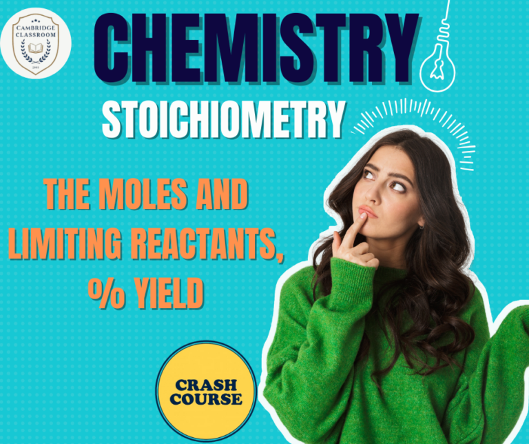 Mole Concept Notes PDF IGCSE & O Level Chemistry | Cambridge